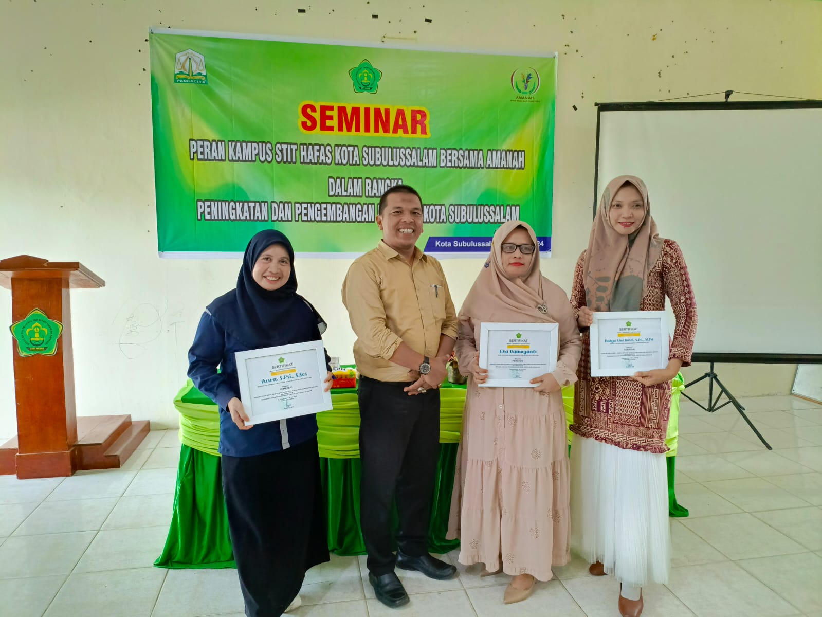 STIT HAFAS – Sekolah Tinggi Ilmu Tarbiyah Hamzah Fansuri